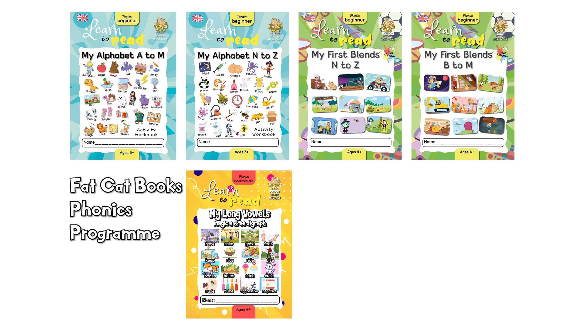 Phonics Programme – Fat Cat Books